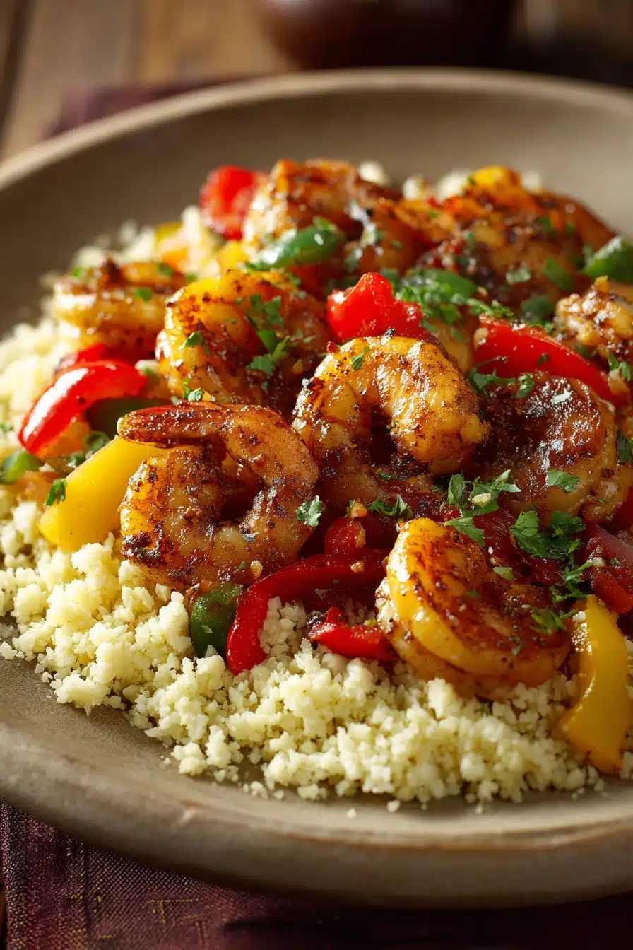 Late-Night Craving? Try This Caribbean Jerk Shrimp with Cauliflower ...