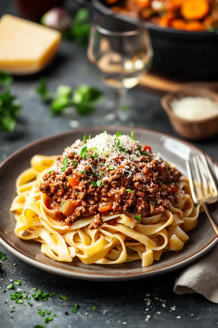 Slow Cooker Beef Bolognese for Those Cozy Nights In - cookinglovely.com